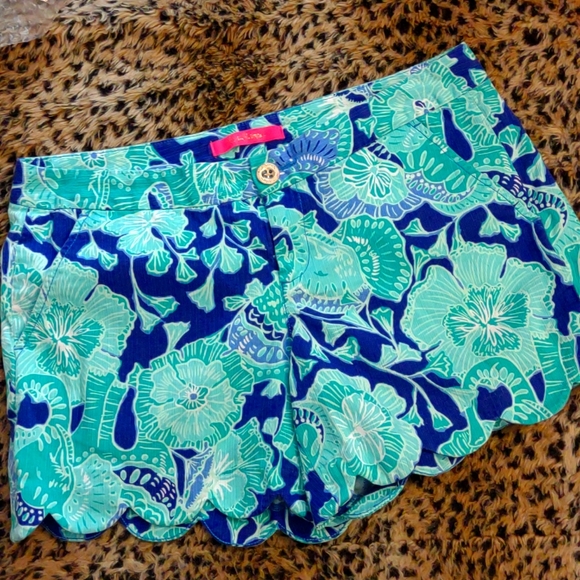 Lilly Pulitzer | Shorts | Lilly Pulitzer Buttercup Shorts Sz 6 | Poshmark